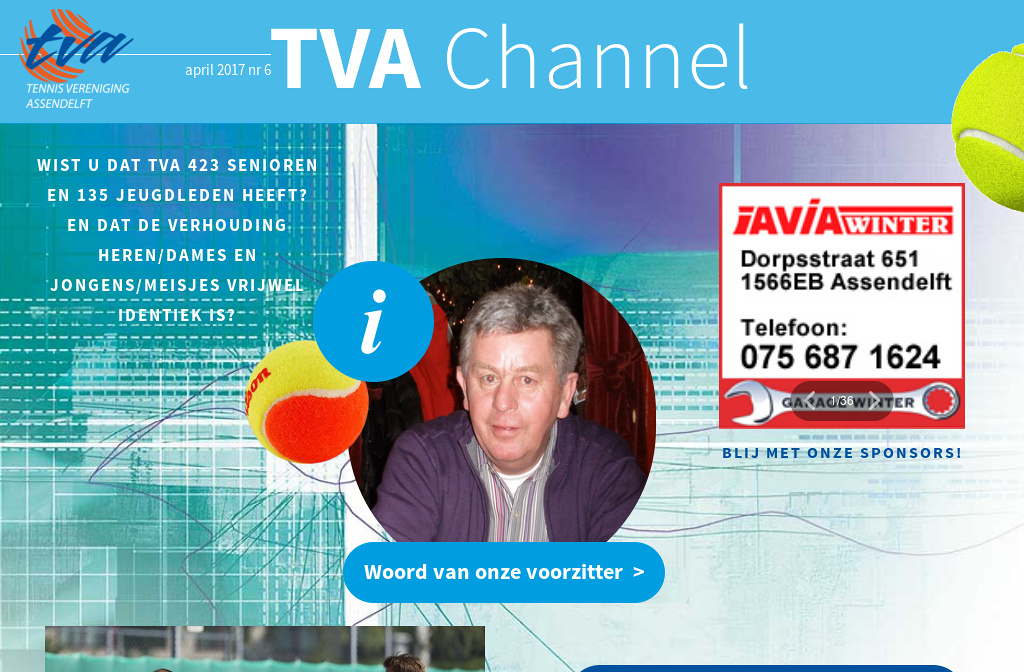 TVA Channel nieuws apr 2017