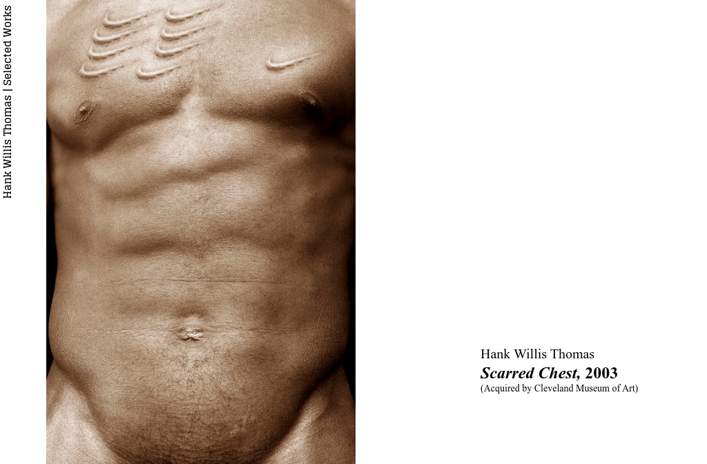 YIELD Nº1 — Scarred Chest by Hank Willis Thomas