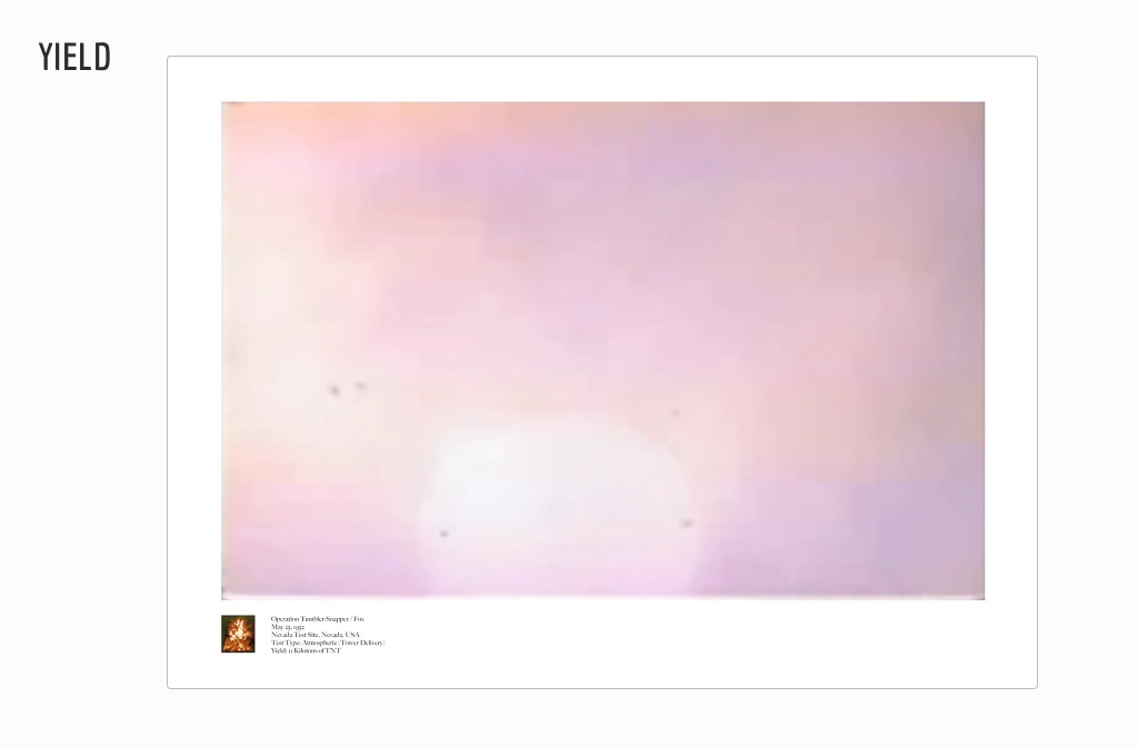 YIELD Nº3 — Brandon Bauer Operation Tumbler-Snapper Fox, May 25, 1952