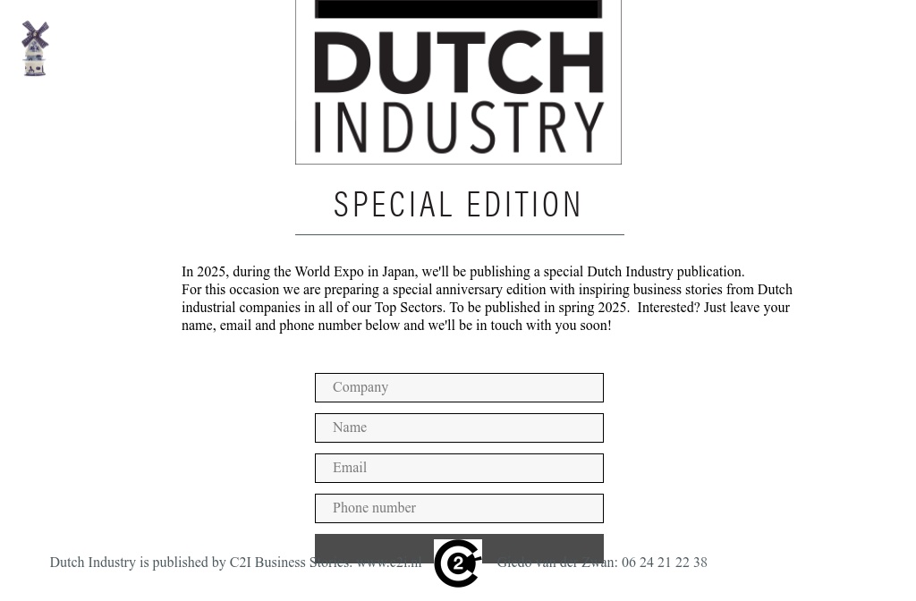 Dutch Industry — Form