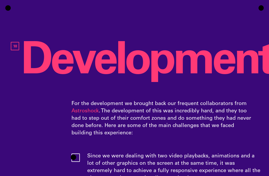 One Shared House — Development
