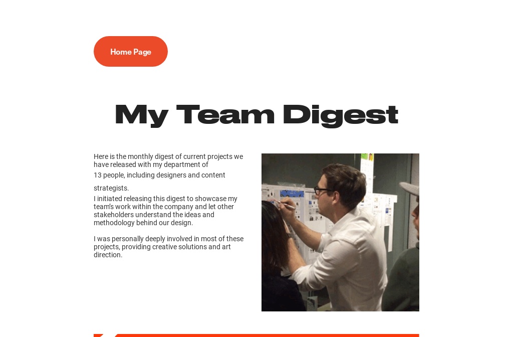 Alex Nazarenko — my team digest
