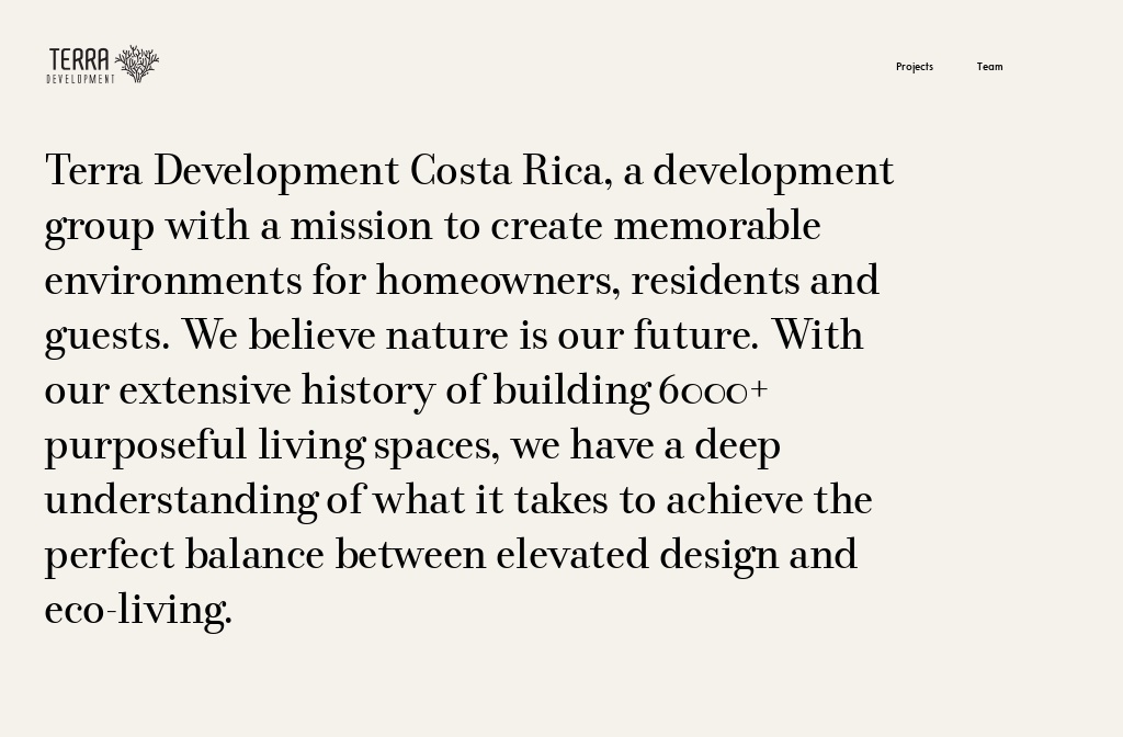 Terra Development CR