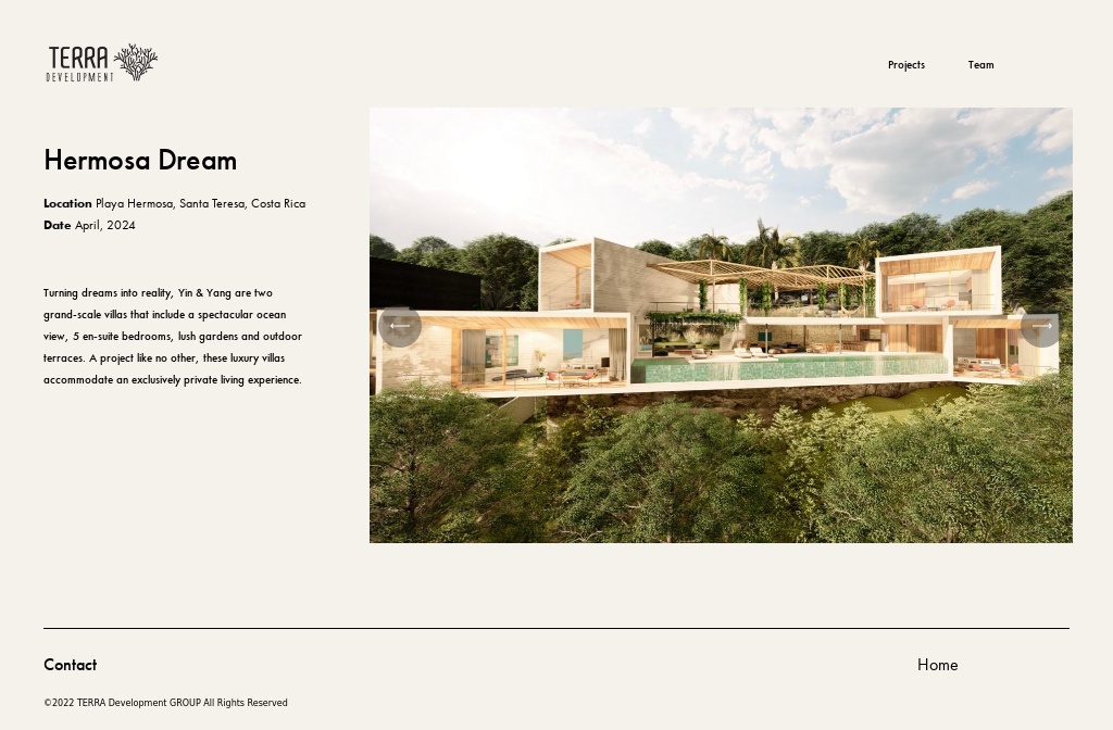 Terra Development CR — Project page