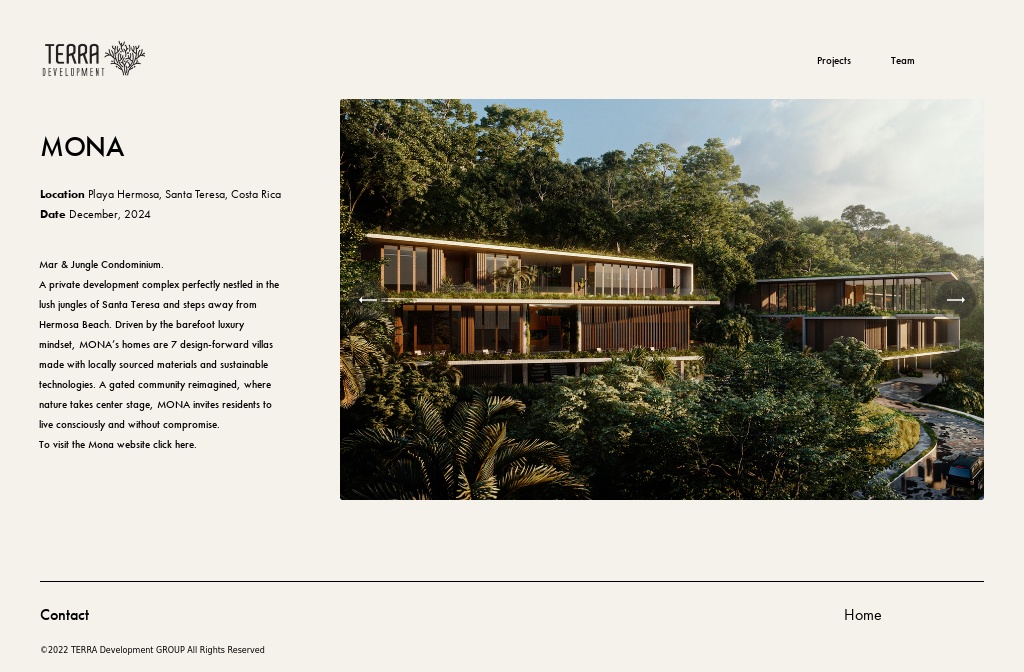 Terra Development CR — Project page