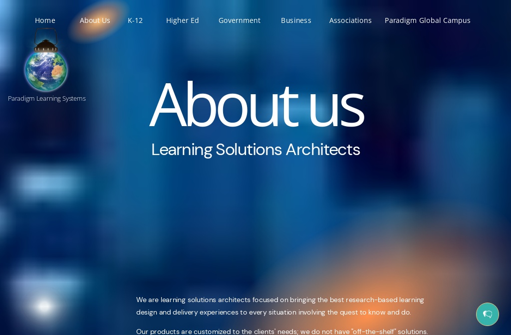 Paradigm Learning Systems — About Us