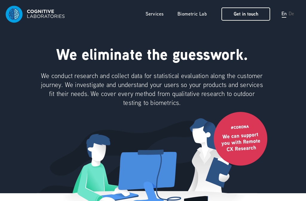 (Copy) Cognitive Lab - Home