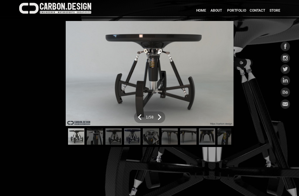 Carbon Fiber Furniture and Product Design | CARBON DESIGN Portfolio ...