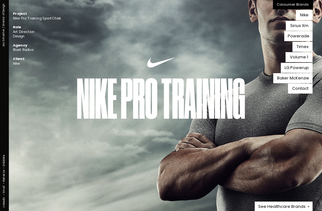 Jay Schacher Creative Inc. — Nike Pro Training