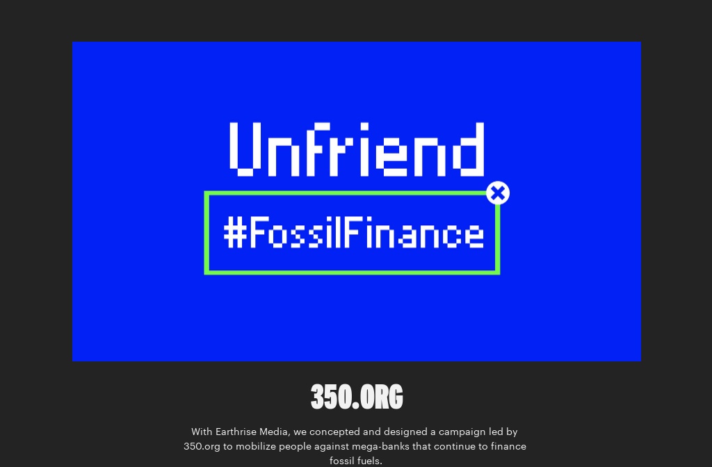 WTF.studio — The creative practice of Able Parris — Unfriend Fossil Fuels