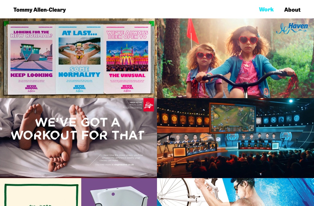 Tommy Allen-Cleary – Advertising Creative