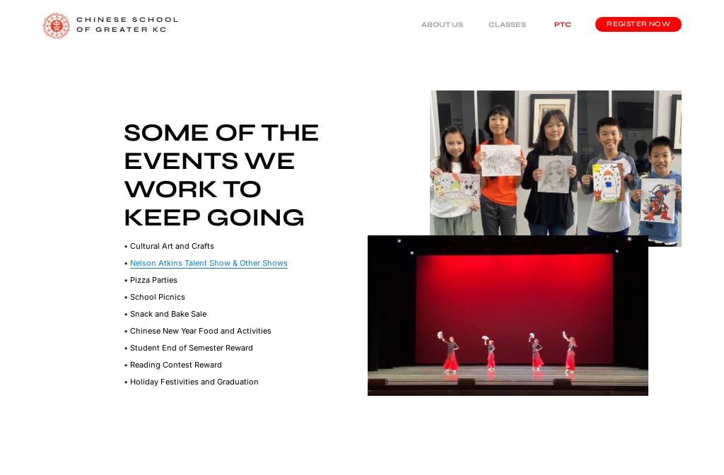 Chinese School of GKC | PTC — Events