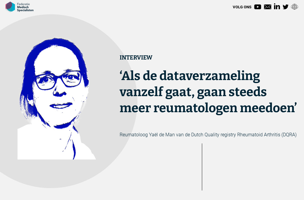 Verduurzamen kwaliteitsregistraties — Yaël de Man: ‘Als de ...