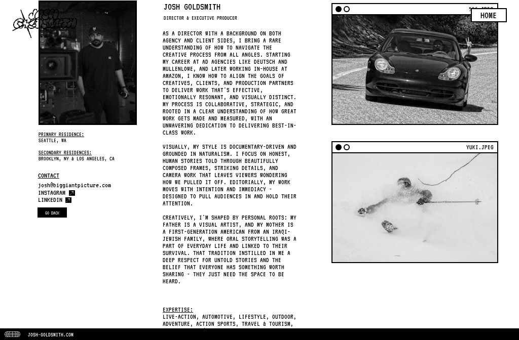 Josh Goldsmith — about