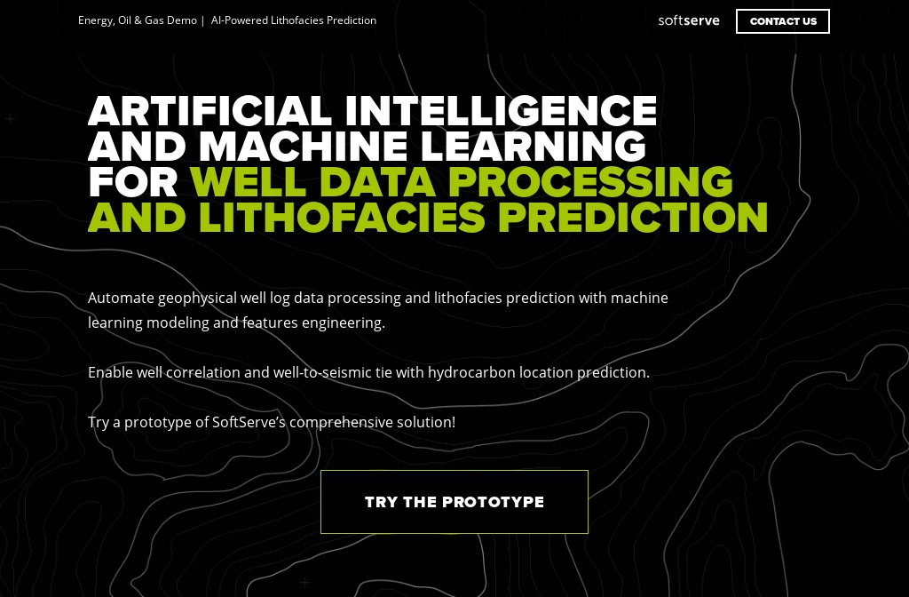 AI-Powered Lithofacies Prediction | SoftServe Demo