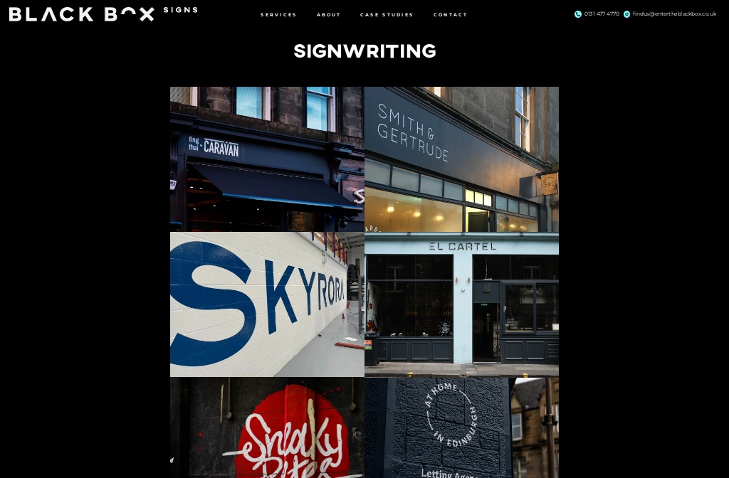 Black Box Signs | Van and Car Wrapping | Neon & Illuminated Signage ...