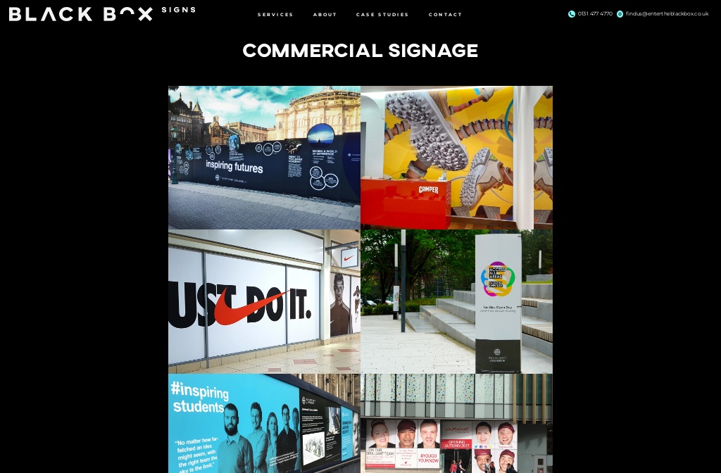 Black Box Signs | Van and Car Wrapping | Neon & Illuminated Signage ...