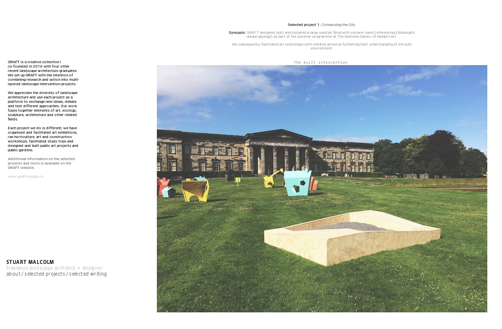 Stuart Malcolm Landscape — Project GRAFT