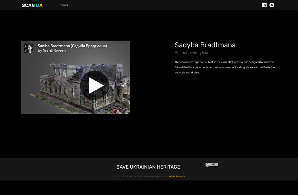 SCAN UA — Sadyba Bradtmana