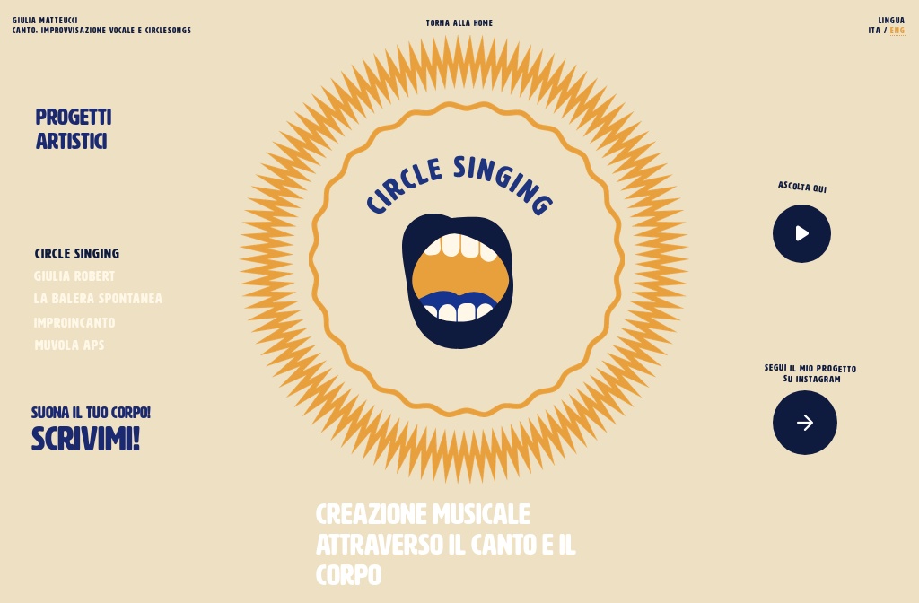 Laboratorio di Voce e Musica di Giulia Matteucci — circlesinging