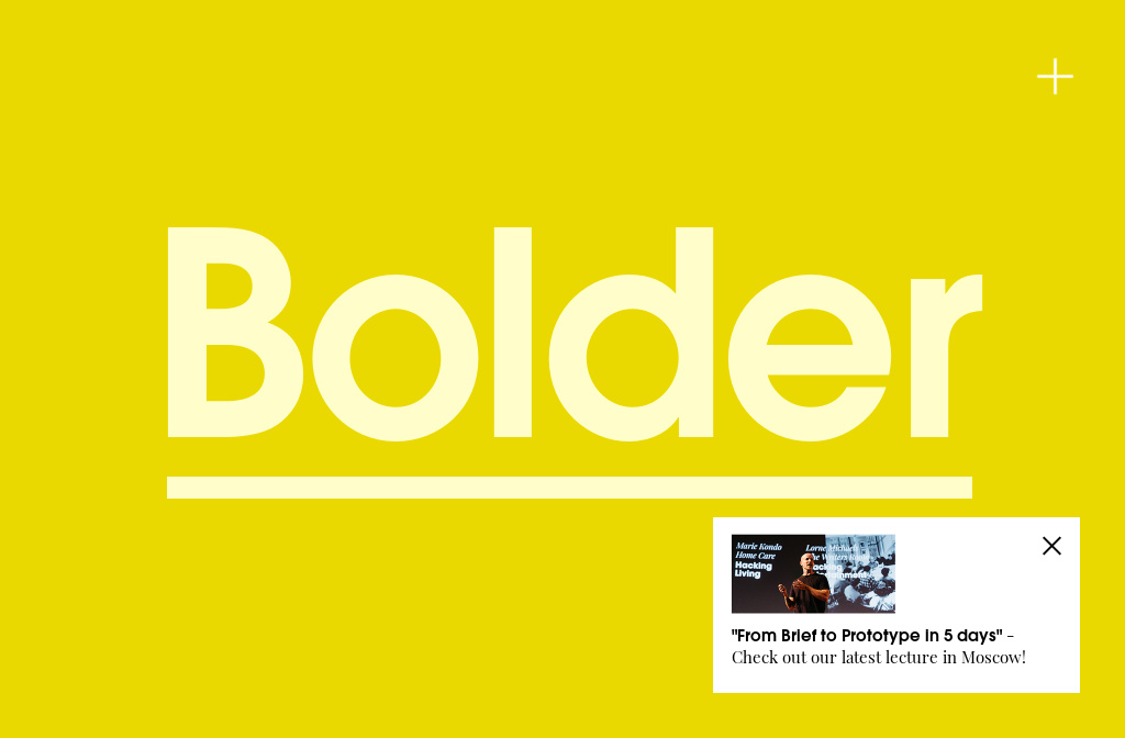 The Sexy Beast — Bolder