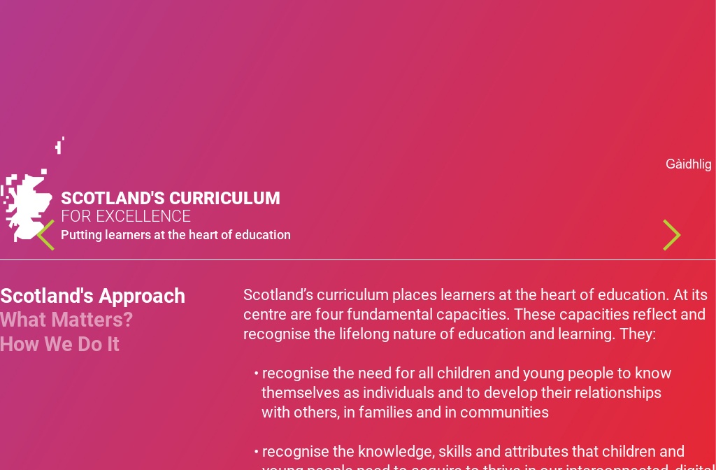 Scotland's Curriculum for Excellence — Page 3