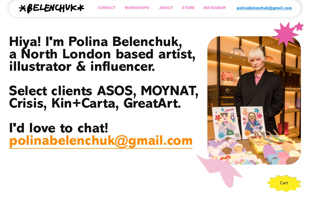 Polina Belenchuk – collage artist based in London