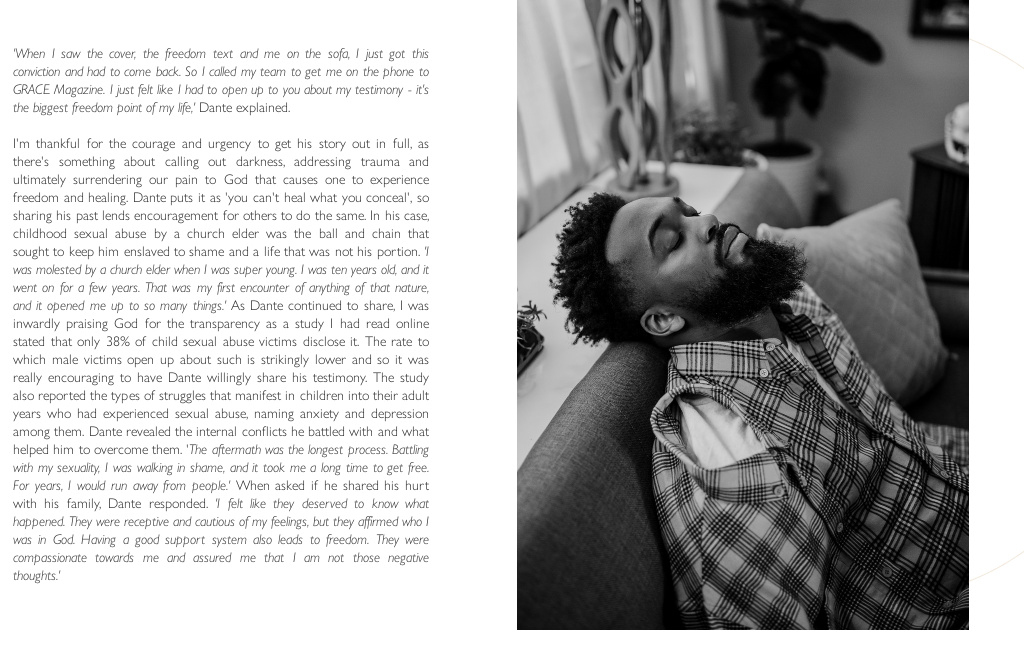 Grace Magazine Online Issue 7 — Grace Magazine Issue 7 Dante Bowe
