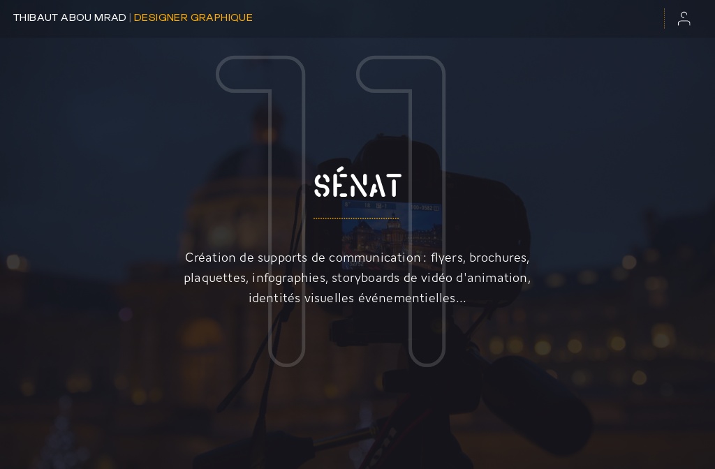 Charte graphique : Le Sénat - Thibaut Abou Mrad