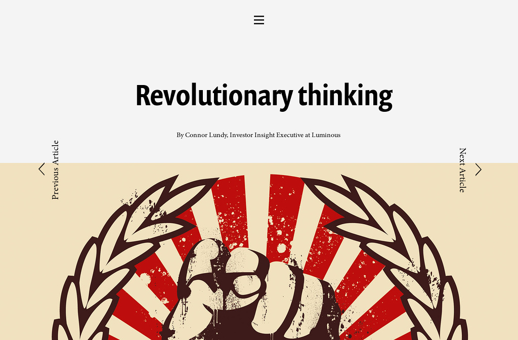 Reporting Matters | Issue 2 — Revolutionary thinking