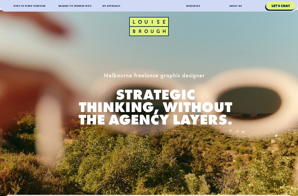Freelance graphic designer Melbourne | Louise Brough