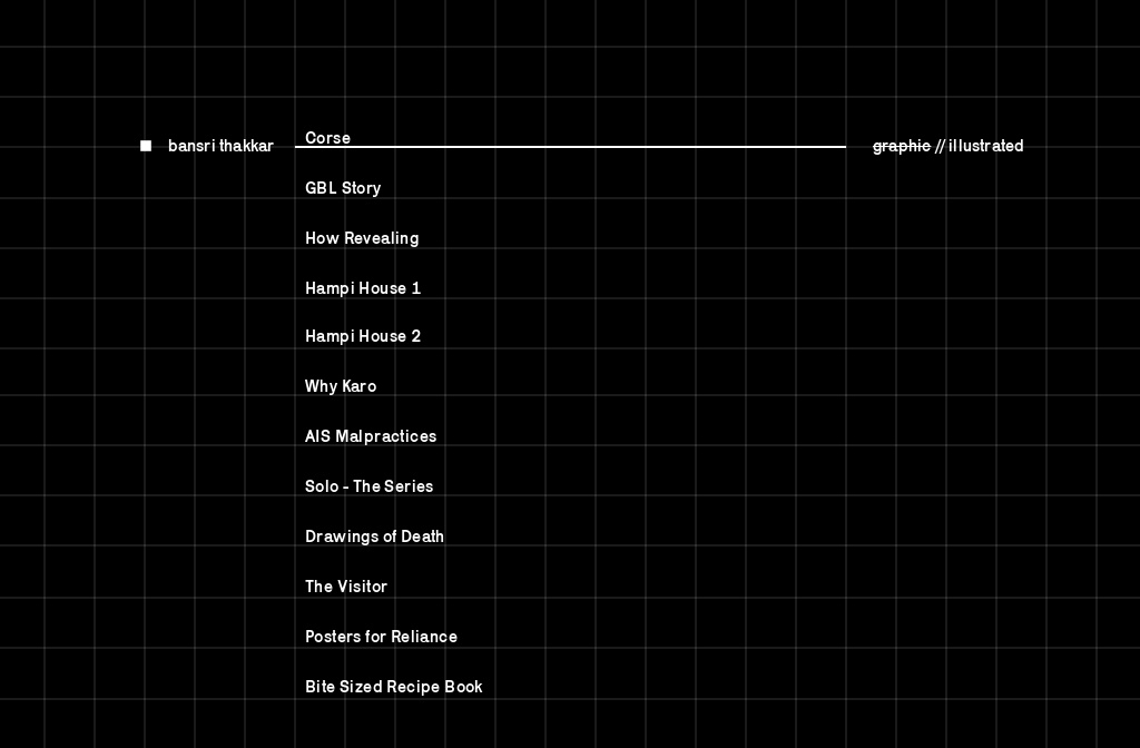 Bansri Thakkar's Portfolio — Illustrated