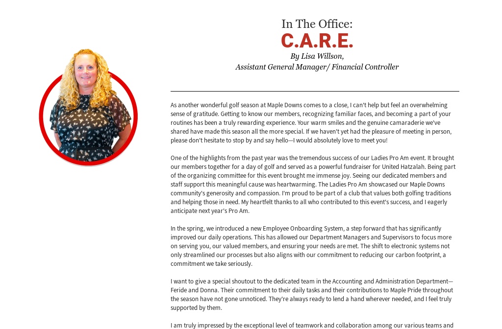 Maple Downs - November 2023 — Page 3