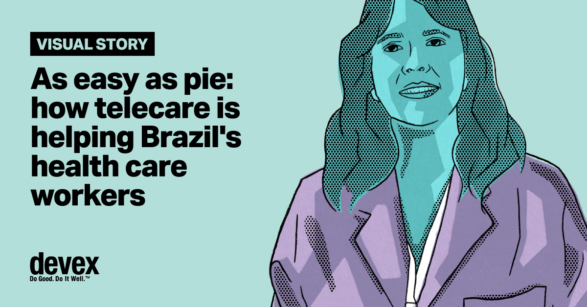 As easy as pie: how telecare is helping Brazil's health care workers