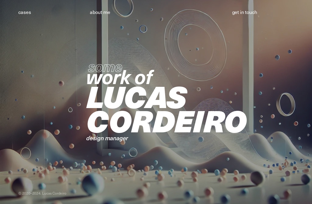 Lucas Cordeiro Work