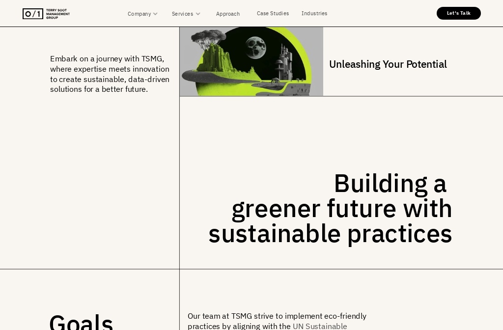 Sustainability | TSMG - Data-Driven Green Solutions