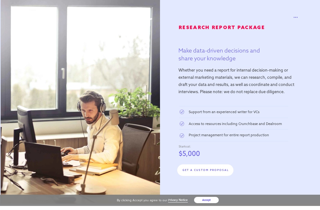 Added Value Agency — Research Report Package