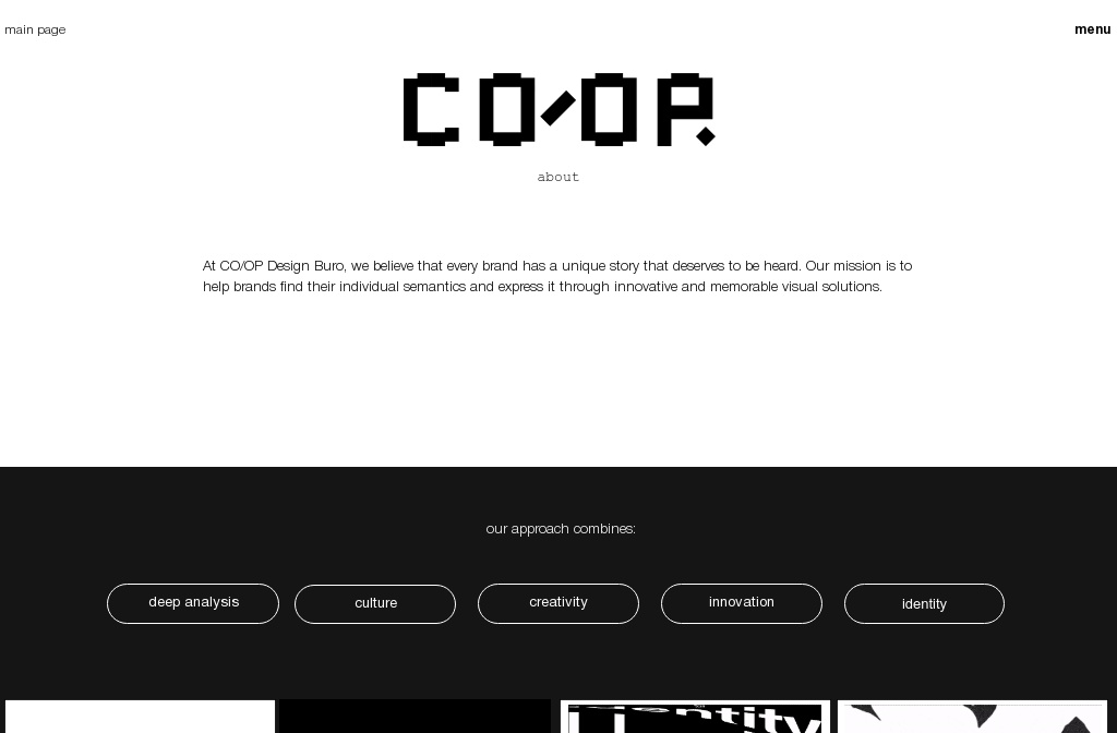 CO/OP Design buro — about