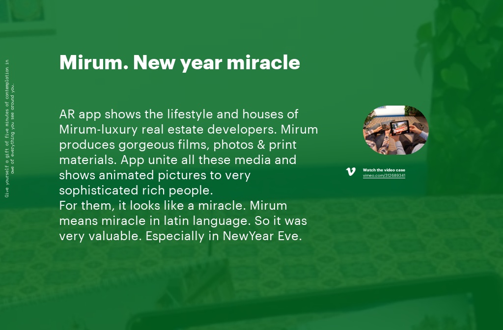 Mirum new year miracle
