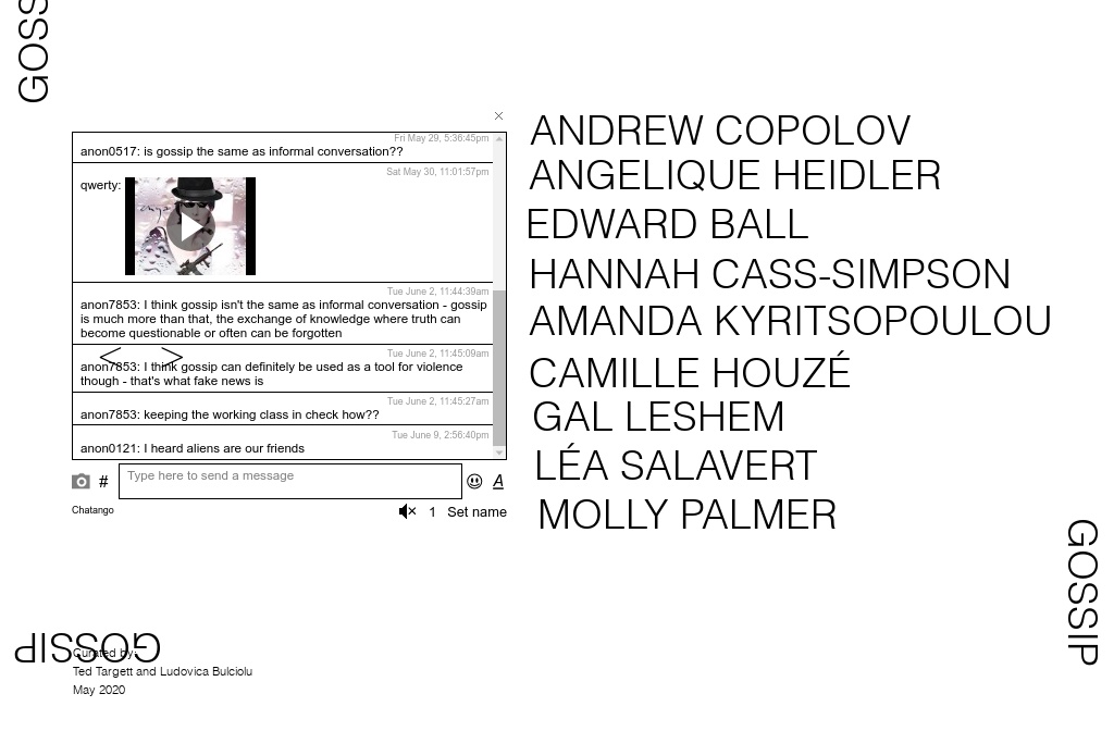 GRAPEVINE — Gossip