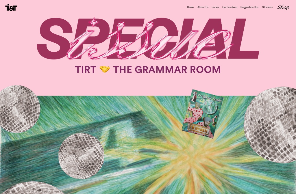 TIRT — Special Issue Grammar Room