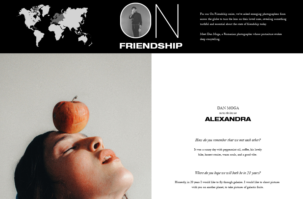 On: Friendship — Dan Moga