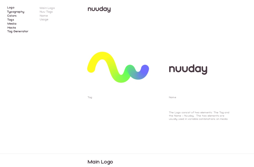 Nuuday Design Guide — nuuday Logo