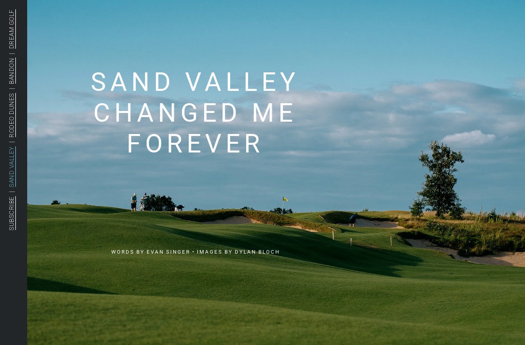 Dream Golf | Sand Valley - Opinion