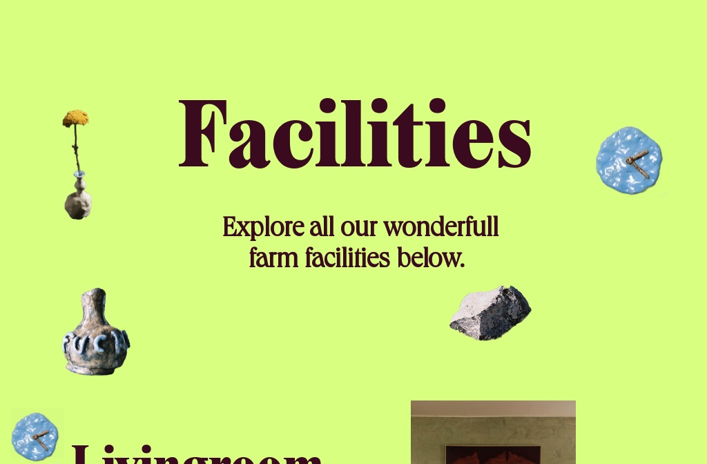 The Farm Residency — facilities