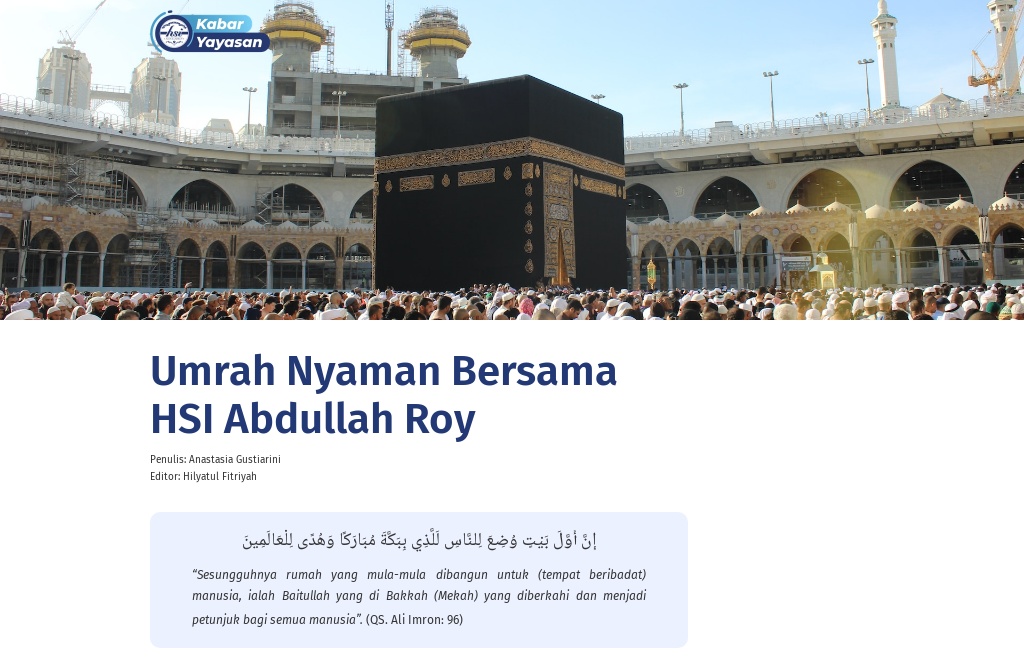 Majalah HSI Edisi 54 — HSI Umrah