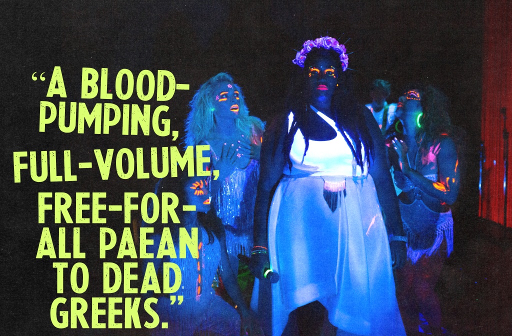 Press from Backstage for Cyclops: A Rock Opera