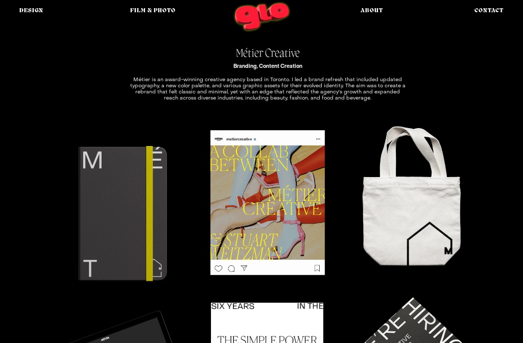 HEYIMGLO — metiercreative