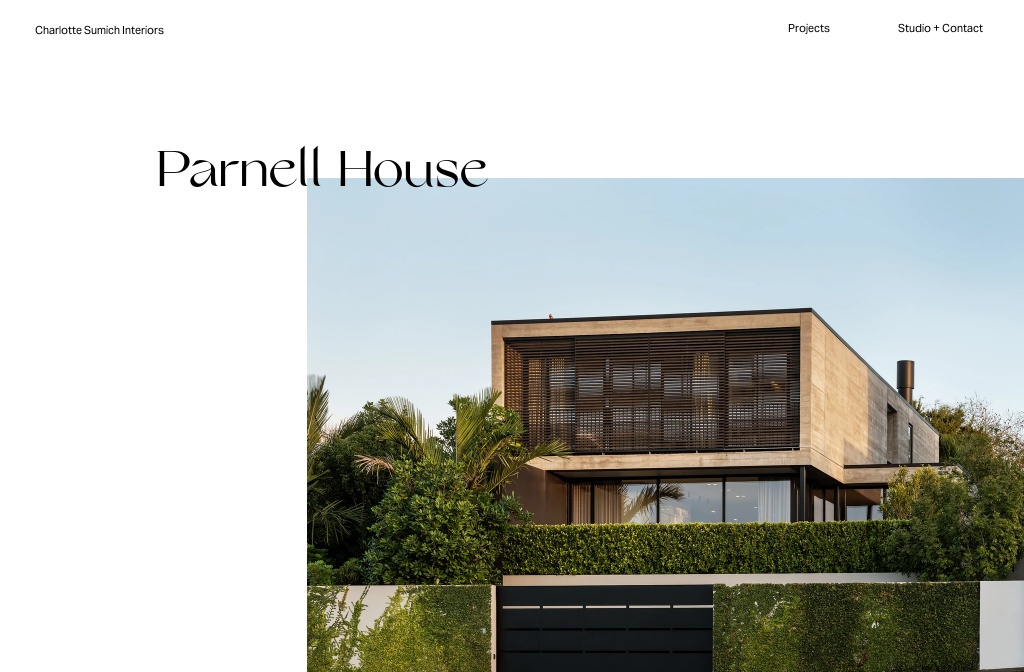 Charlotte Sumich Interiors — Parnell House