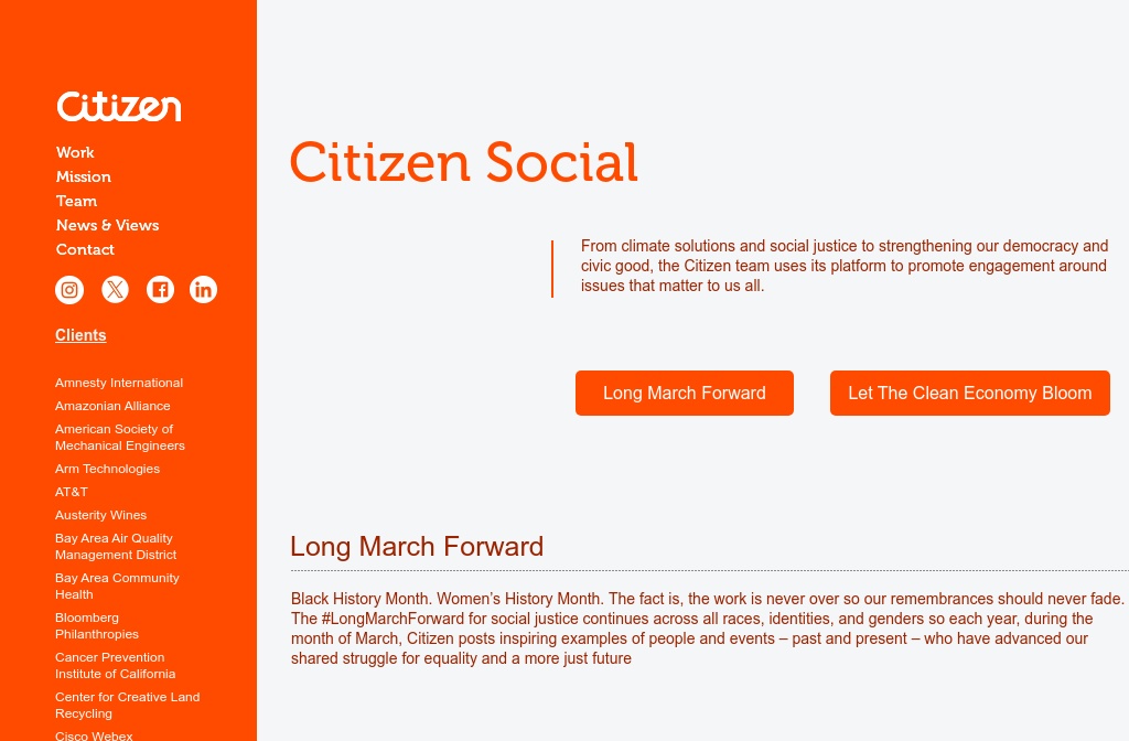Citizen Group — Citizen Social Media